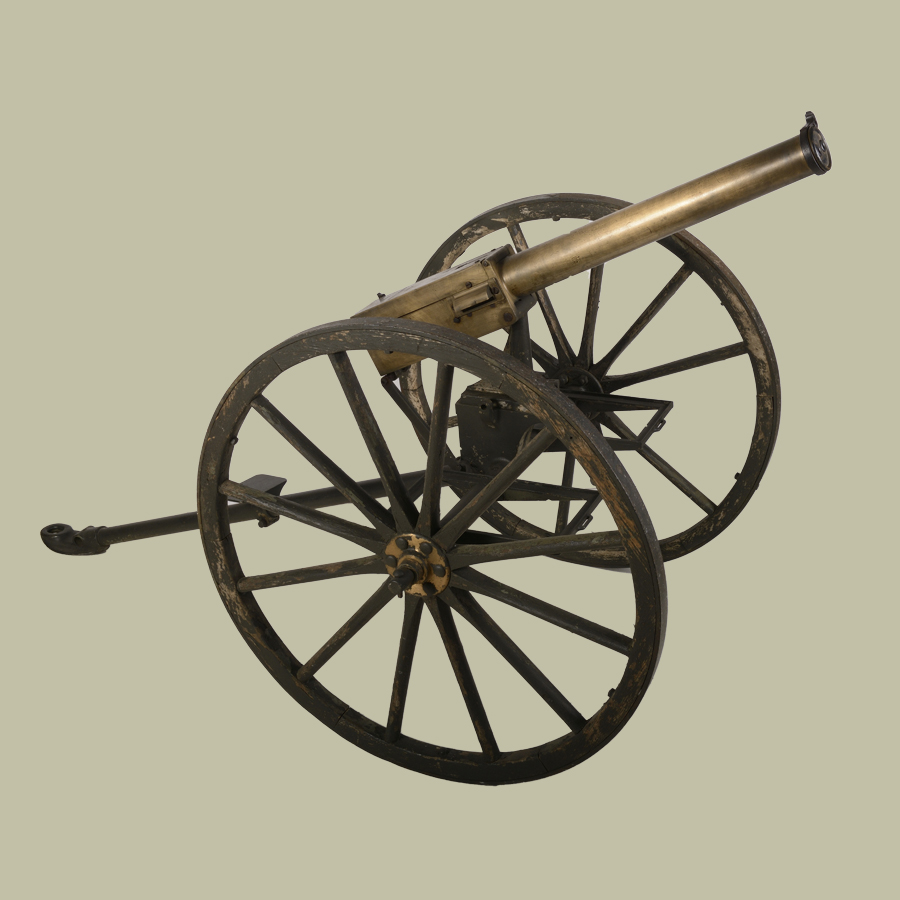 Mitragliatrice Gardener a due canne mod. 1886 - Associazione Museo ...